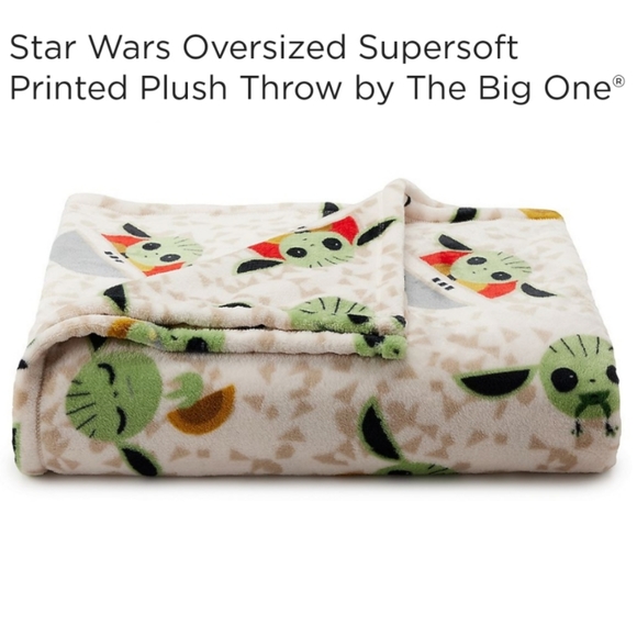 The Big One | Bedding | Nwt The Big One Brand Star Wars Oversized Plush ...